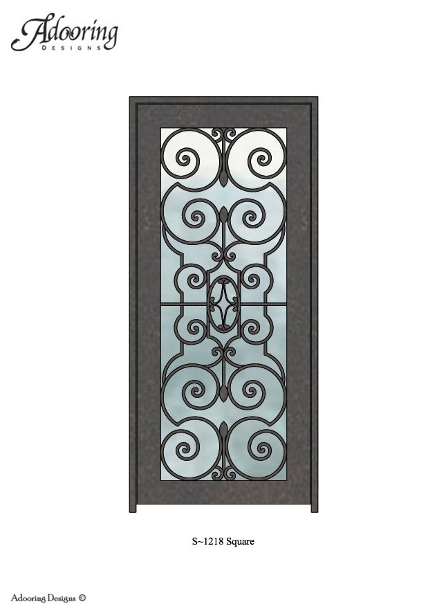 Single Doors Square Tops | Adooring Designs